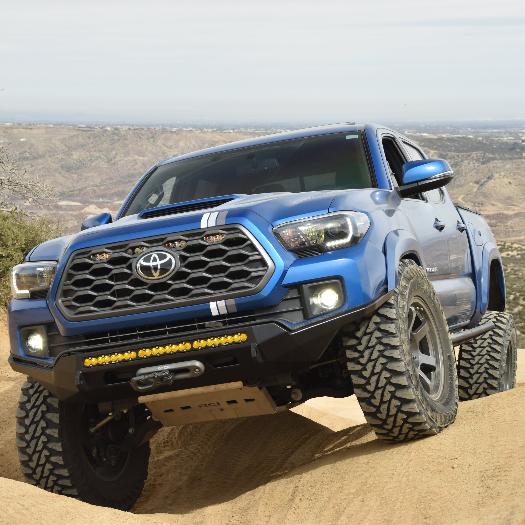 Southern Style 16-23 Tacoma Slimline Full Plate Front Bumper — Southern ...